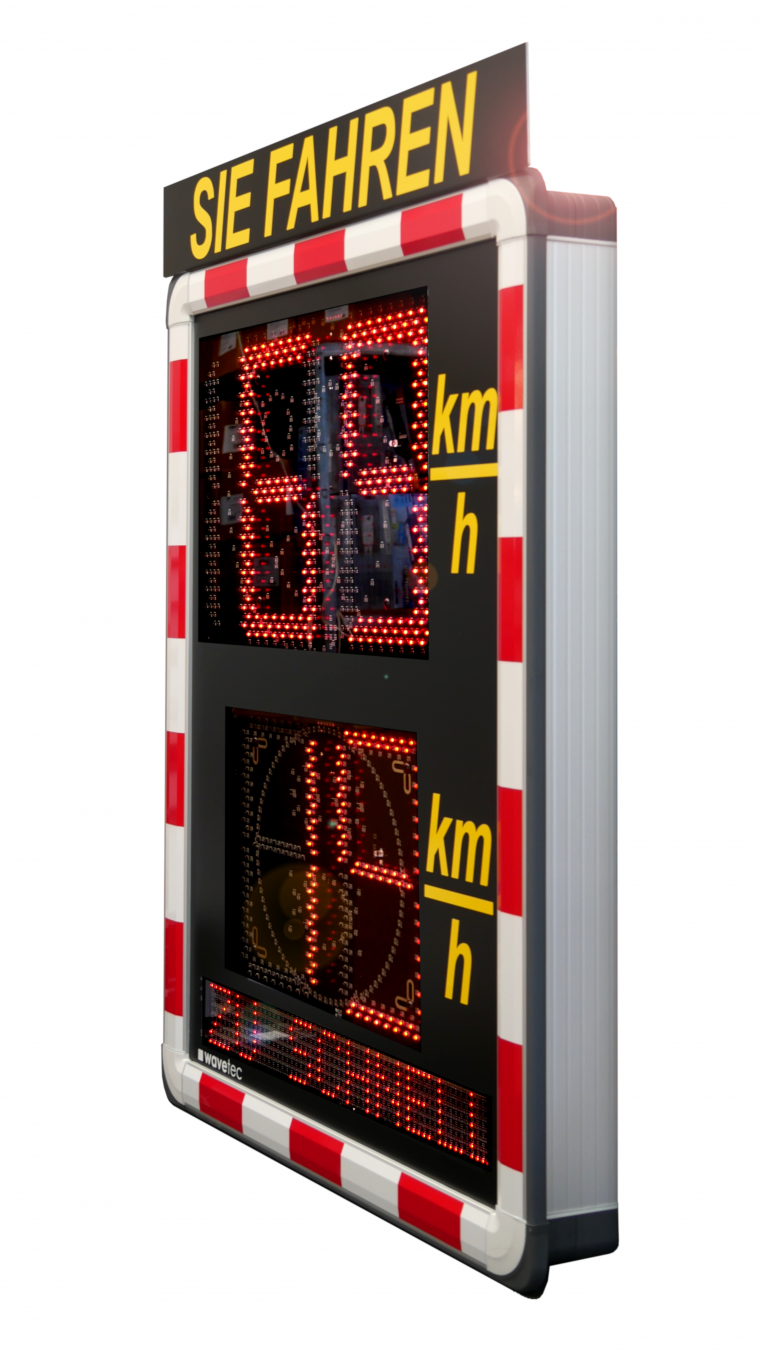 Tempo Displays | Geschwindigkeitsanzeigetafel | wavetec Radar Solutions